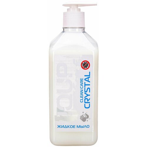 Мыло жидкое IQUP Clean Care Crystal ПЭТ 1 л, 1573497
