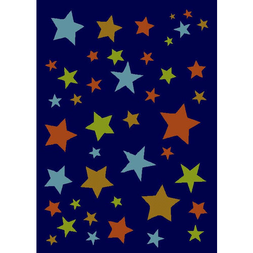 Ковер Sonic Kids Звезды 5994 IA1 B Детский коврик 0.67 x 1.2 м.