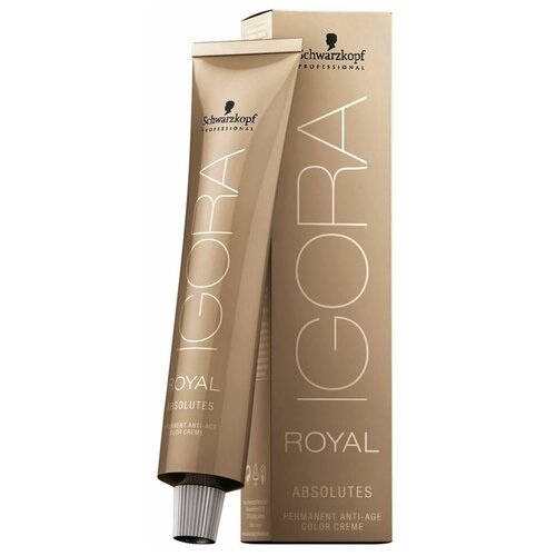 Schwarzkopf Professional Royal крем-краска Absolutes, 7-10 средний русый сандрэ натуральный, 60 мл