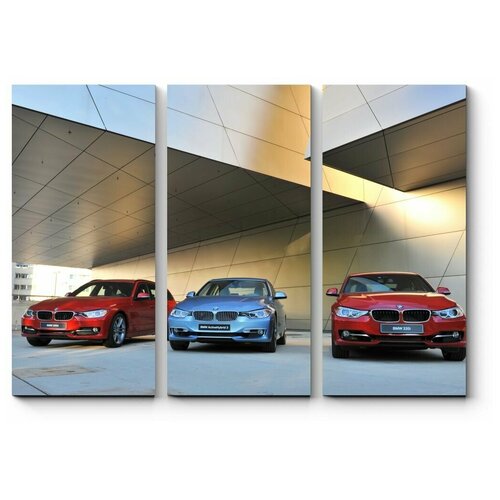 Модульная картина Современные BMW80x57