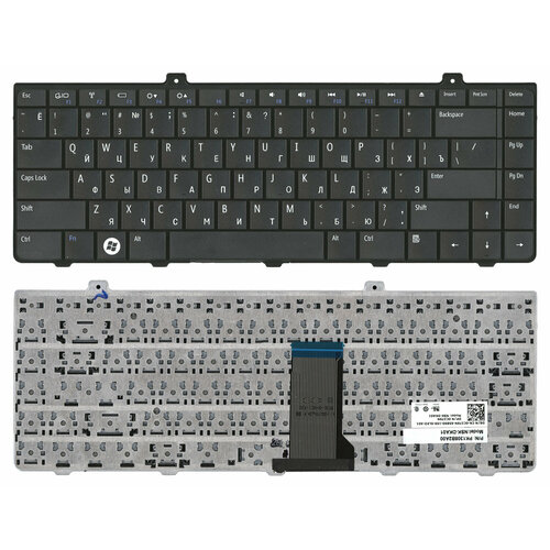 Клавиатура для ноутбука Dell OW865M русская, черная