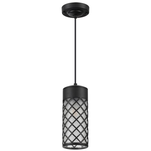 Odeon Light Уличный подвесной светильник Dunes 4834/1, E27, 60 Вт, цвет арматуры: черный, цвет плафона черный