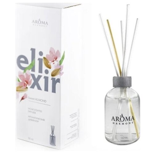 Ароматический диффузор Aroma Harmony Elixir Sweet Almond, 50 мл