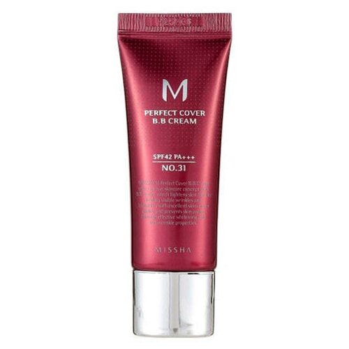 Missha BB крем Perfect Cover, SPF 42, 20 мл, оттенок: 23 natural beige