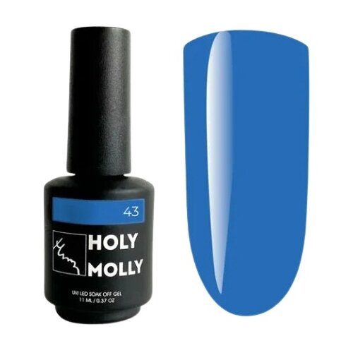 HOLY MOLLY гель-лак для ногтей Colors, 11 мл, 50 г, №043