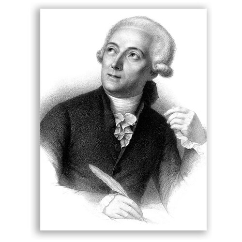 Постер на бумаге / Antoine Lavoisier / Антуан Лавуазье