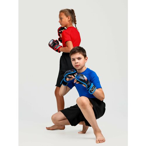 Рашгард BARRACUDA Рашгард детский компрессионный спортивная футболка с коротким рукавом BARRACUDA KIDS, размер XS, красный