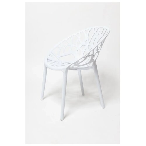 Комплект стульев Цвет Мебели SC-124, пластик, 4 шт., цвет: белый