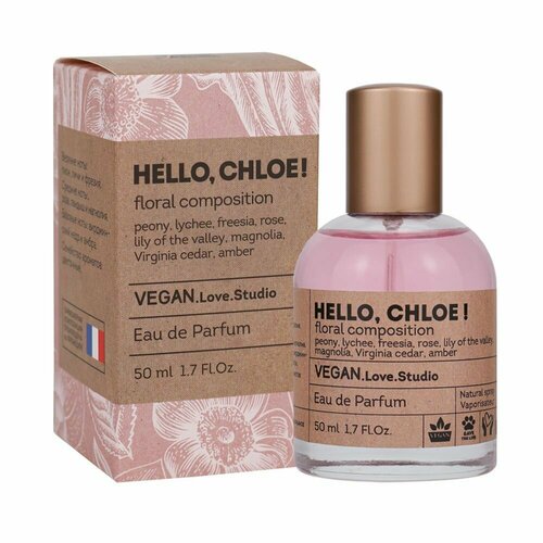 Delta parfum Туалетная вода женская Vegan Love Studio Hello, Chloe, 50мл