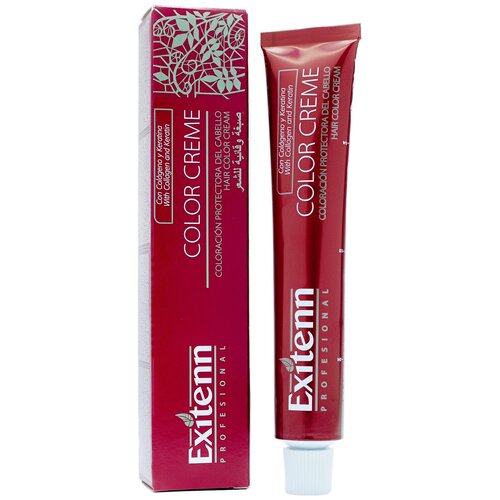Exitenn Color Creme Крем-краска для волос, 9 Rubio Clarisimo, 60 мл