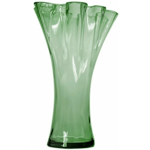 Ваза для цветов 30 см тёмно-зелёный SAN MIGUEL "Artesania" (инд. упаковка) / 323138