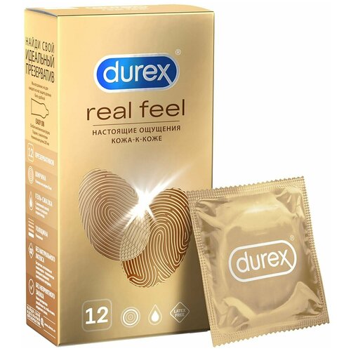 Durex / Презервативы Durex RealFeel 12шт 3 уп