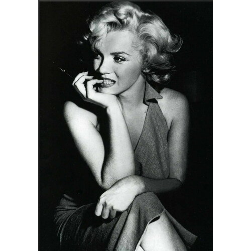 Плакат, постер Мэрилин Монро, Marilyn Monroe на бумаге, размер 30х42см