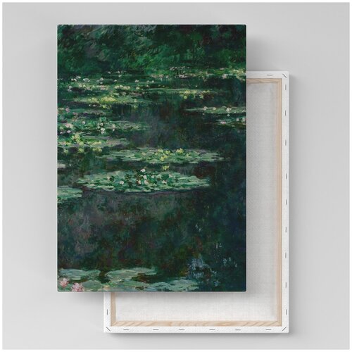 Картина на холсте с подрамником / Monet Claude / Клод Моне - Кувшинки, 1904