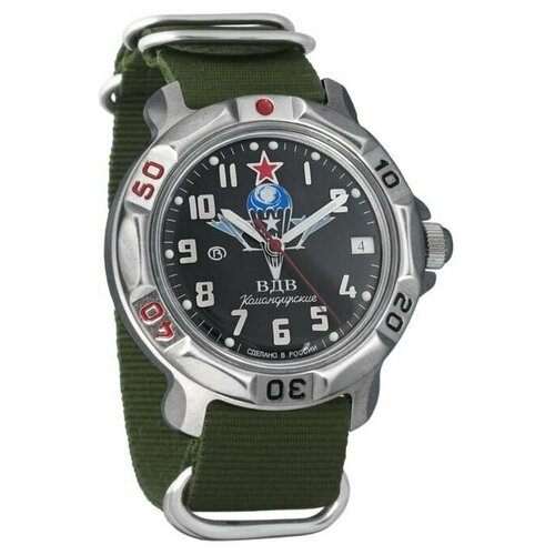Наручные часы Восток Командирские Мужские Командирские 816288, зеленый