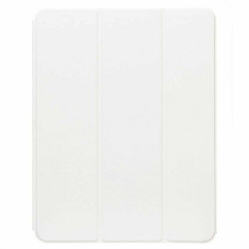 Чехол для Apple iPad Pro 4 12.9 (2020) кожзам + смарт панель <белый>
