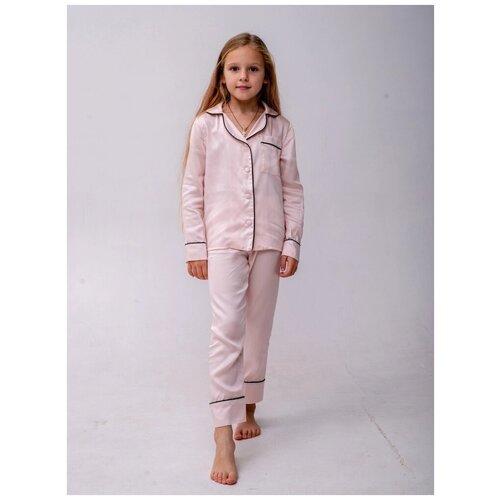 Пижама  Малиновые сны, размер 128, розовый
