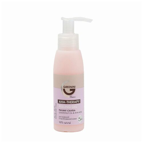 Greenini Пилинг-скатка Grapefruit oil & AHA acid 100 мл