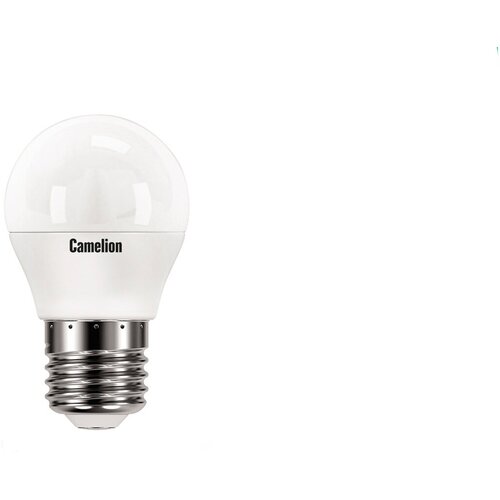 Светодиодная лампа 7Вт 220В Camelion LED7-G45/845/E27 12072