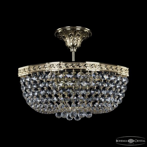 Люстра Bohemia Ivele Crystal 1928 19283/35IV G, E14, 80 Вт, кол-во ламп: 2 шт., цвет: золотой