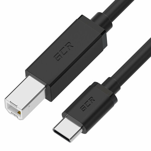 GCR Кабель 1.5m TypeC / USB 2.0 BM, черный, GCR-55250 Greenconnect GCR-55250