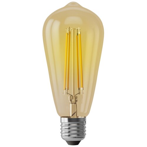 Лампа светодиодная Voltega 5526, E27, ST64, 6 Вт, 2800 К