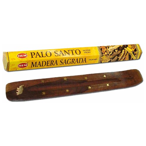 Благовония HEM "Palo Santo" (Пало Санто), 20 палочек + подставка