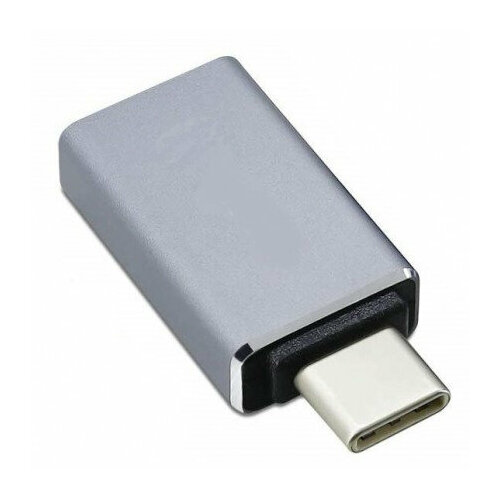 Адаптер Ks-is USB Type C M в USB 3.0 F (KS-296Grey)