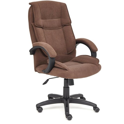 Компьютерное кресло TetChair Oreon (обивка ткань) офисное, обивка: флок, цвет: коричневый