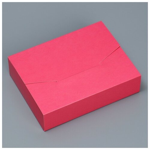 Складная коробка конверт «Розовая», 16 х 12 х 4 см