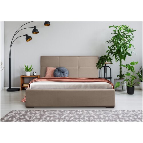 Мягкая кровать "Азалия 2" 1,4м Velutto 05