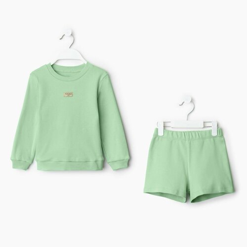Комплект одежды Minaku, размер 92-98, зеленый