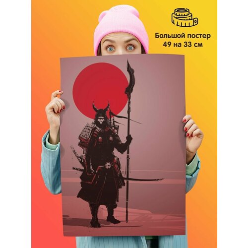 Постер плакат Samurai Самурай