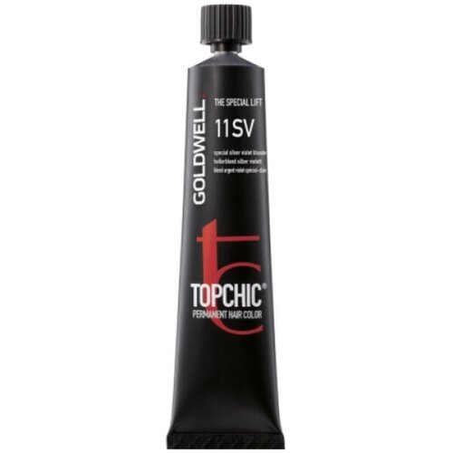 Goldwell Topchic стойкая крем-краска для волос, 11SV серебристо-фиолетовый блондин