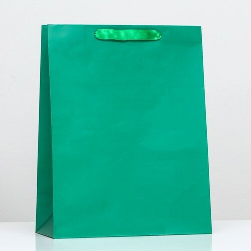 UPAK LAND Пакет ламинированный «Зелёный», 31 х 40 х 14 см