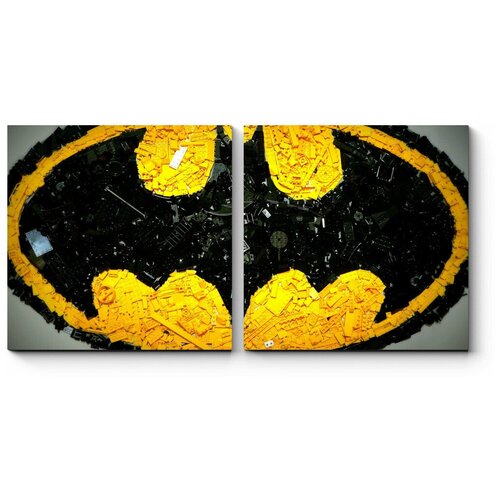 Модульная картина Лего - Бэтмен 150x75