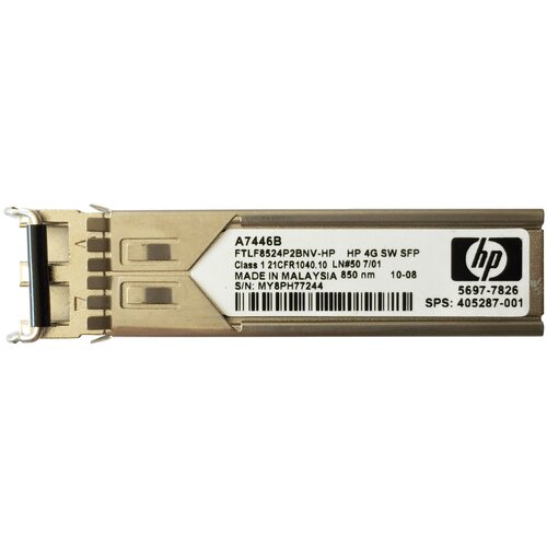 A7446B Трансивер HP SFP 4,25Gbps MMF Short Wave 850nm 550m Pluggable miniGBIC FC4x A7446B