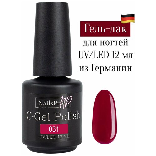 NailsProfi, Гель лак для ногтей, маникюра, педикюра, C-Gel Polish 031 - 12 мл