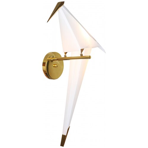 Светильник настенный Бра светодиодное Moderli V3070-WL Birds 1LED6W золотой с белым