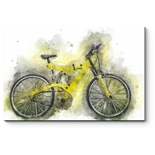 Модульная картина Абстрактный велосипед 80x53