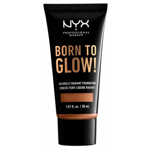 NYX professional makeup Тональный крем Born to glow!, 30 мл, оттенок: mahogany