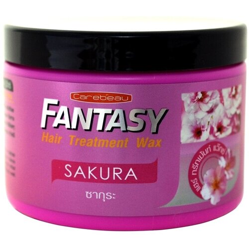 Маска для волос Carebeau Fantasy - Hair Treatment Wax - Sakura Маска для волос с воском "сакура" 250 мл.