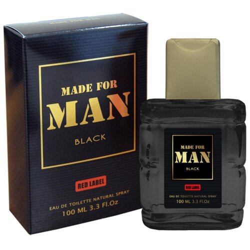 Delta Parfum туалетная вода Made For Man Black, 100 мл, 265 г