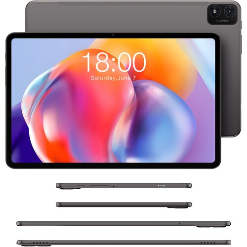 Планшет Teclast T40s 8/128 ГБ, Wi-Fi, 2K, Android 12, серый