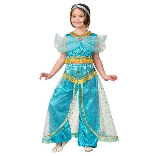 Батик Карнавальный костюм «Принцесса Жасмин», текстиль-принт, блуза, шаровары, р. 32, рост 128 см