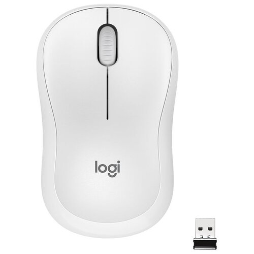 Беспроводная мышь Logitech M221 Silent, белый