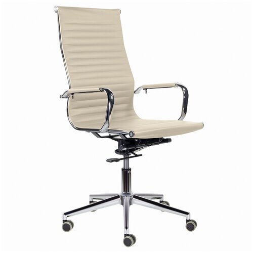 Компьютерное кресло Brabix Premium Intense EX-531 для руководителя, обивка: искусственная кожа, цвет: бежевый