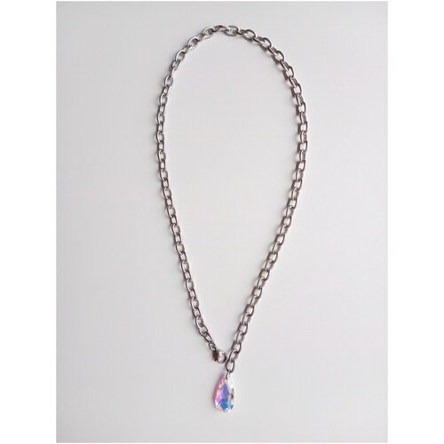 Колье Академия Важности, стекло, длина 50 см, мультиколор