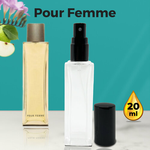 "Pour Femme" - Духи женские 20 мл + подарок 1 мл другого аромата