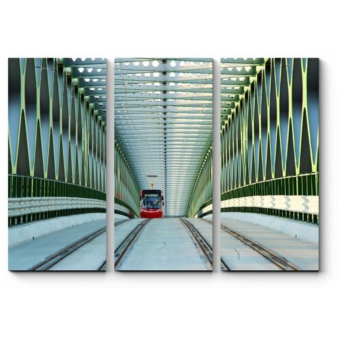 Модульная картина Братиславский трамвайный мост160x115